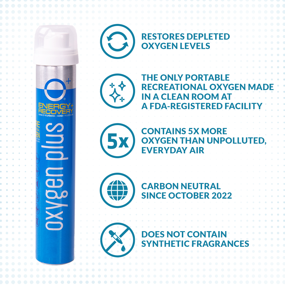 Oxygen Plus O+ | 3-Pack Skinni - Portable Recreational Oxygen