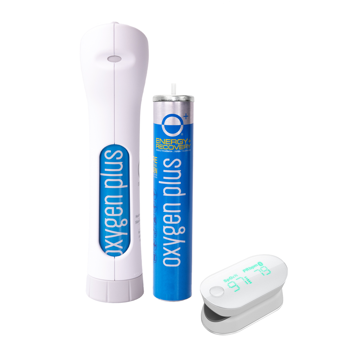 Oxygen Plus | O-Stick Canned Oxygen & iHealth Wireless Pulse Oximeter