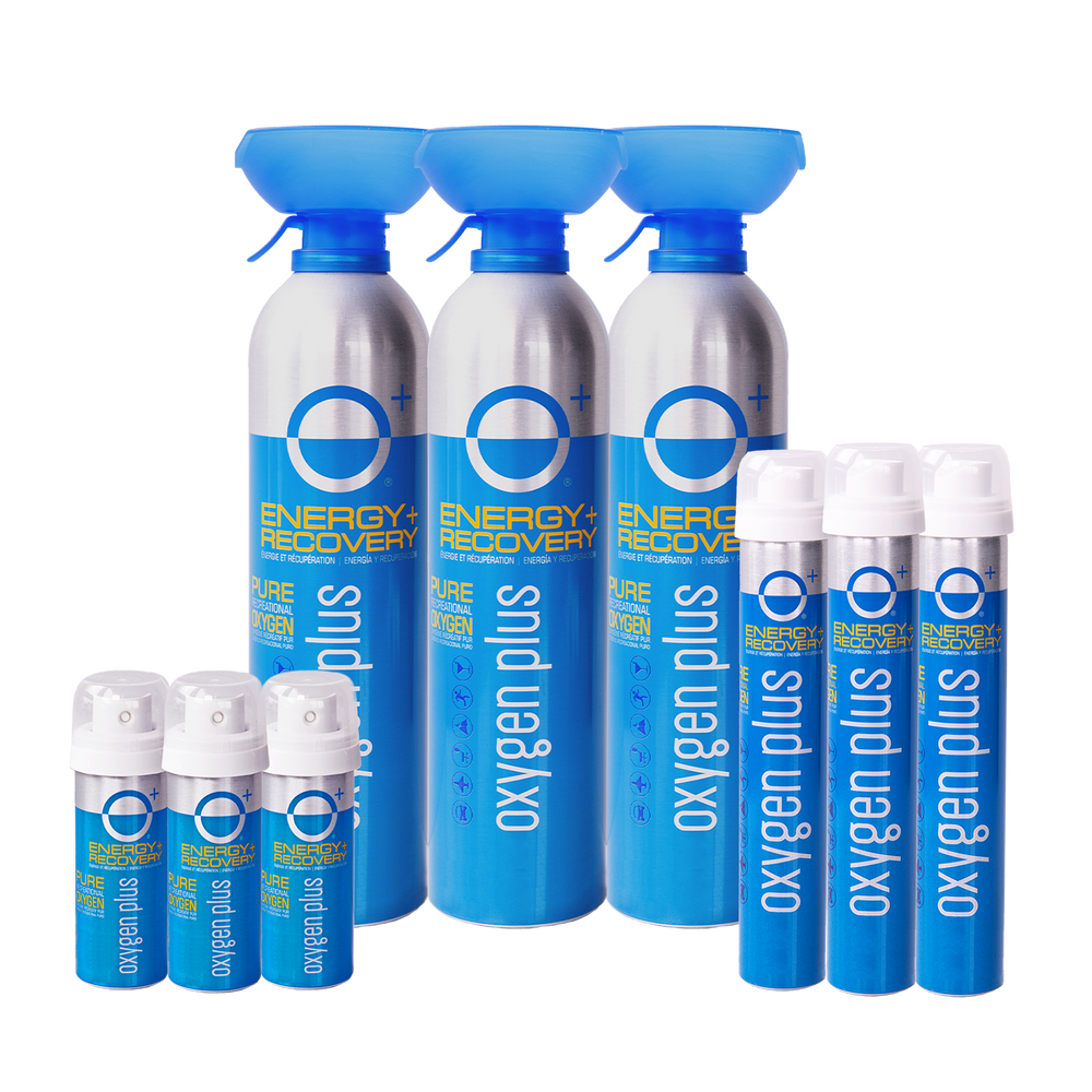 O+ Skinni - 3.42L Pure Recreational Oxygen in a Can - Oxygen Plus